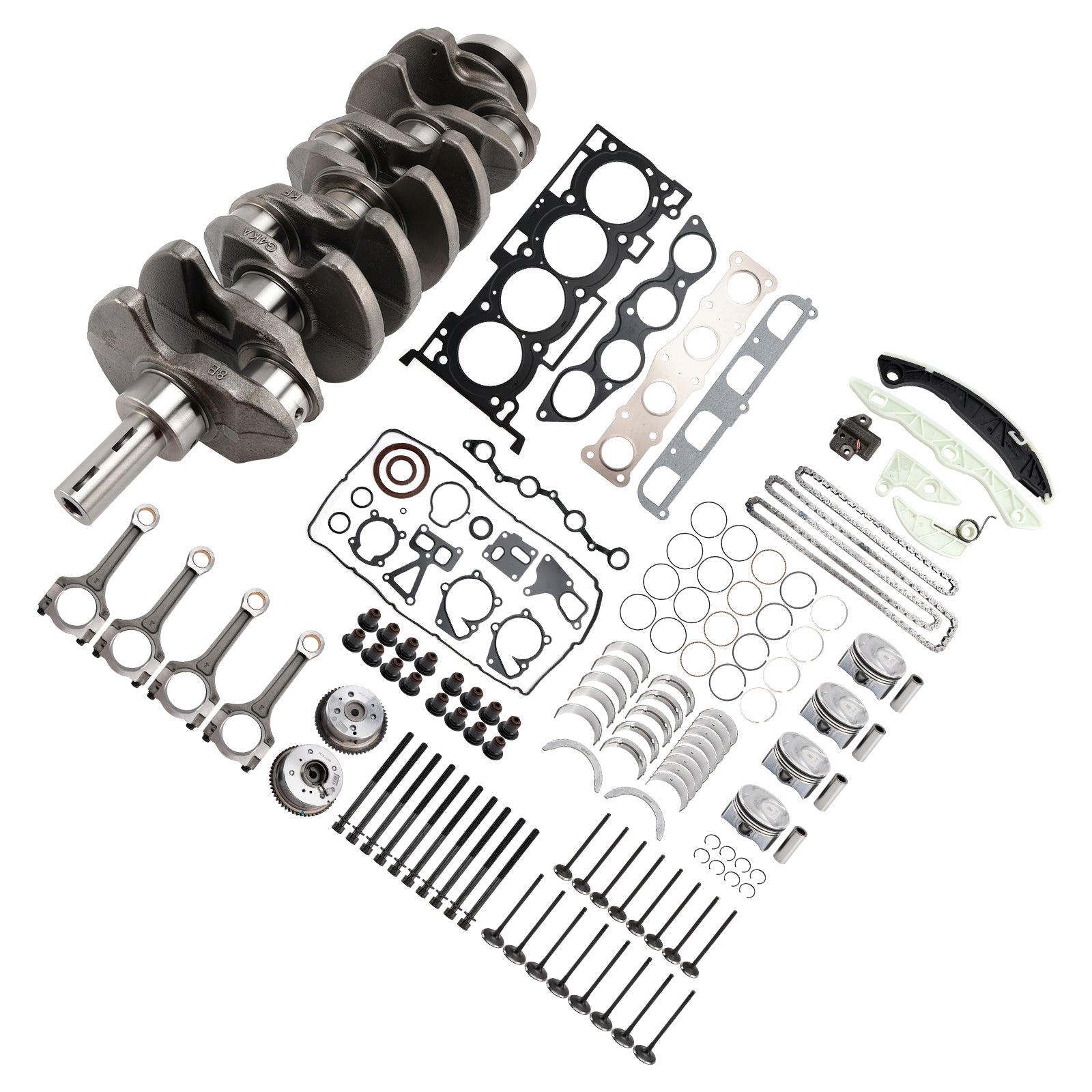 Hyundai KIA G4KF 2.0T Engine Rebuild Kit Crankshaft Con Rods Timing 23