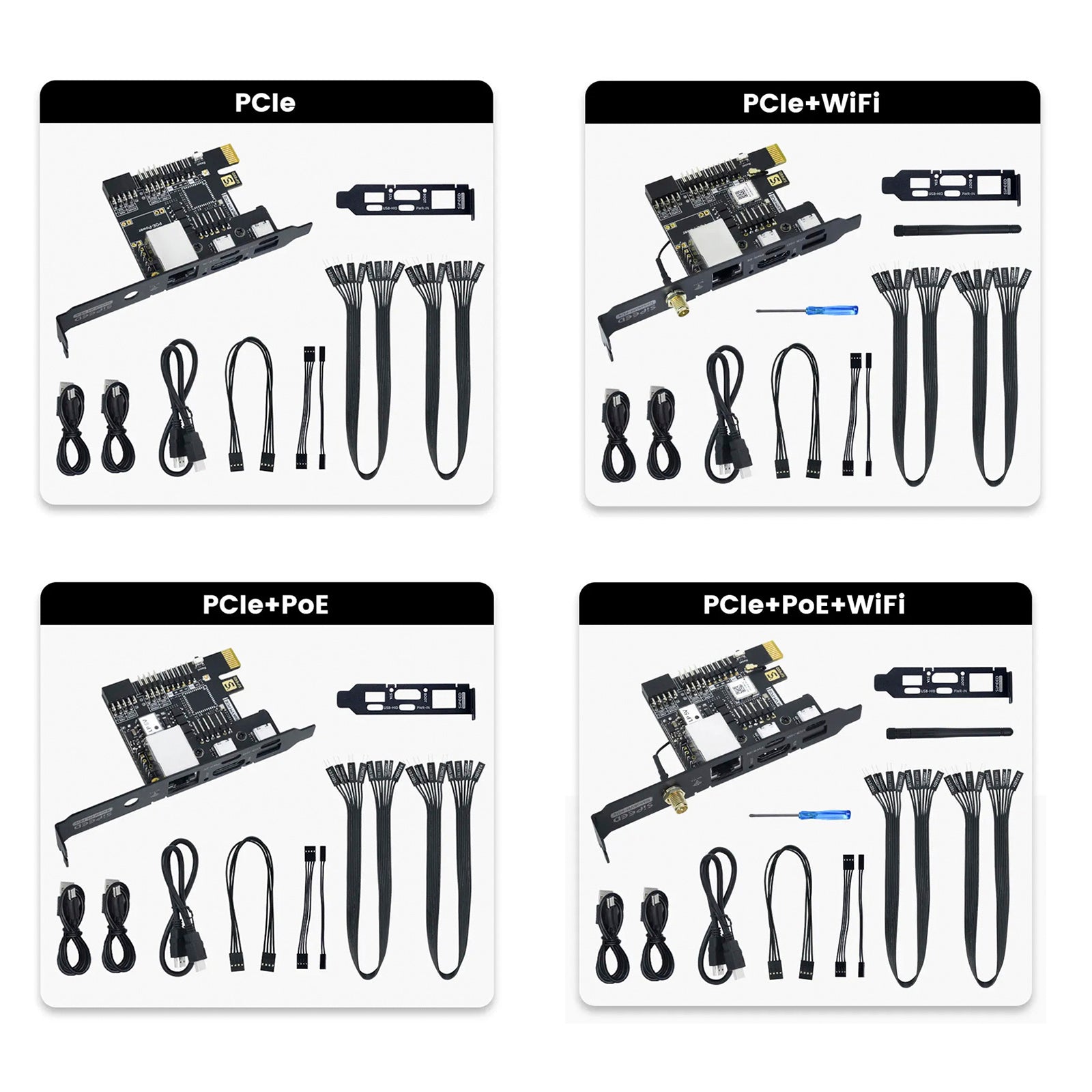 Sipeed NanoKVM-PCIe Remote Control Server RISC-VPiKVM Remote Desktop I