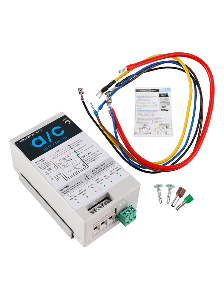 08-16A Soft Start Module For 1.75-3.5 Ton AC Units Reverse Motor Prote