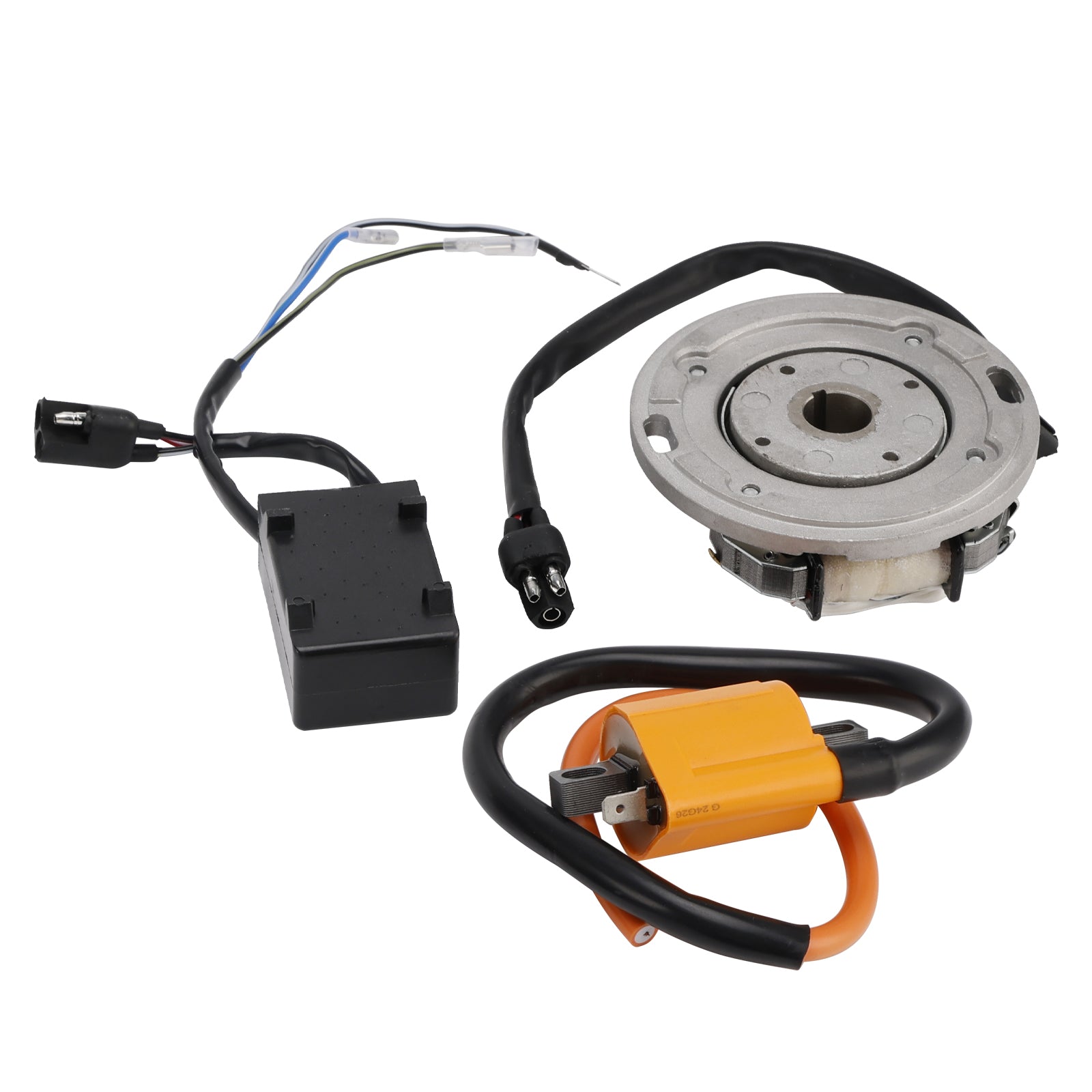 1979-1986 Suzuki RM125 Ignition Coil Flywheel Rotor Stator CDI Kit 329