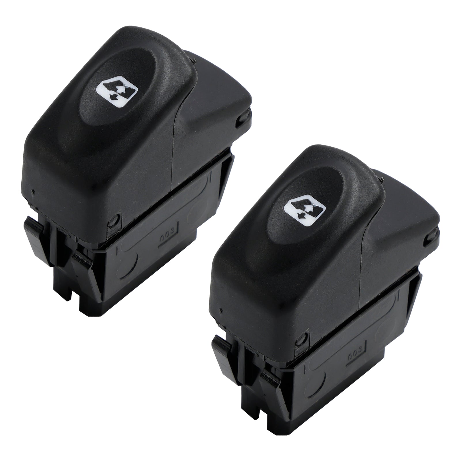 2x Electric Window Control Switch Button 7700838099 for Renault Scenic