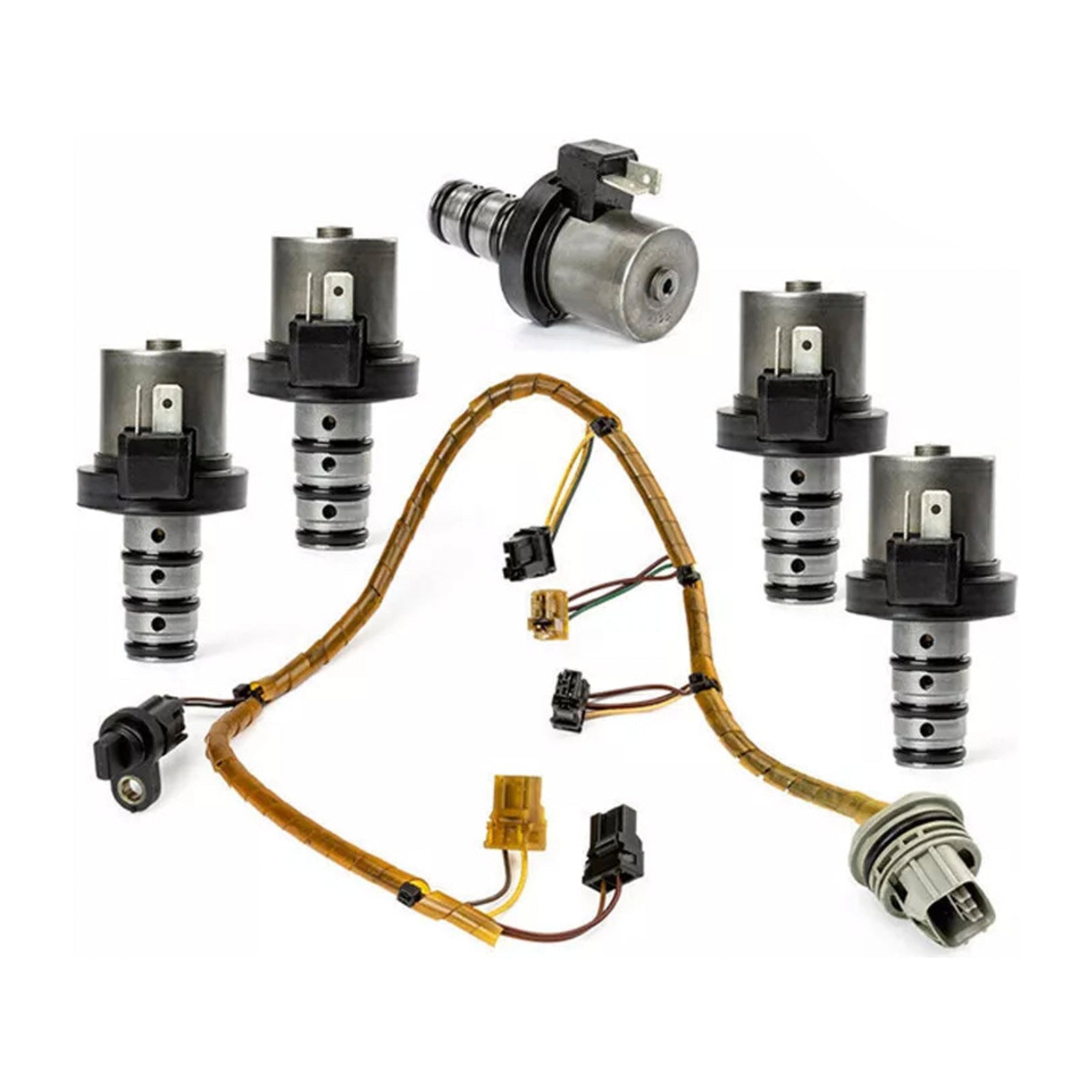 1998-2003 MIRAGE 1.5L Transmission Shift Solenoid Kit with Harness F4A