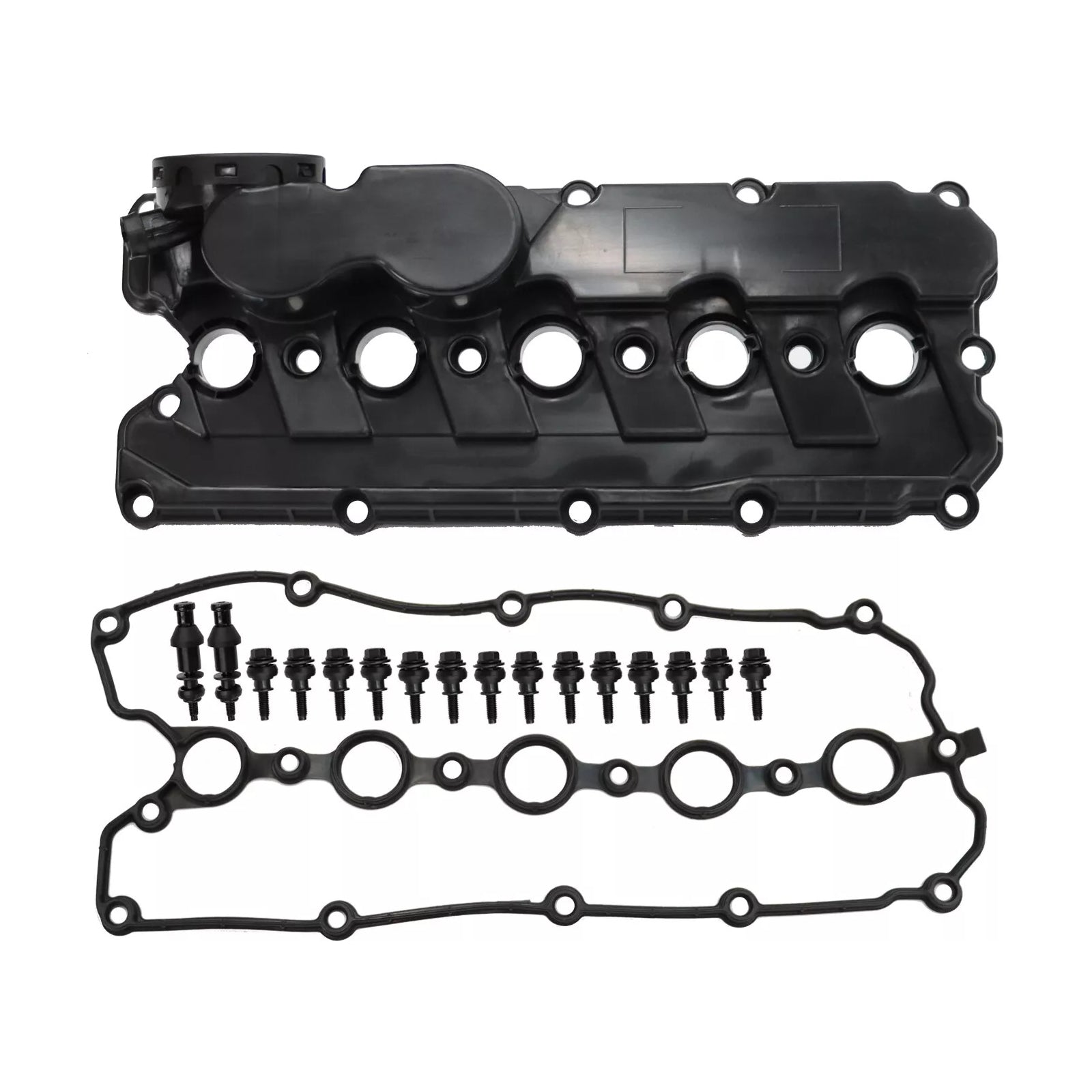 2006-2014 VW Beetle 2.5L Engine Valve Cover w/Gasket Bolts Cap 07K1034