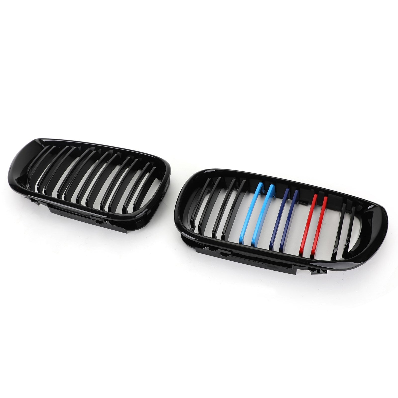 2002-2005 BMW E46 3 Series 4 Door M-Color Front Kidney Hood Grille Gri