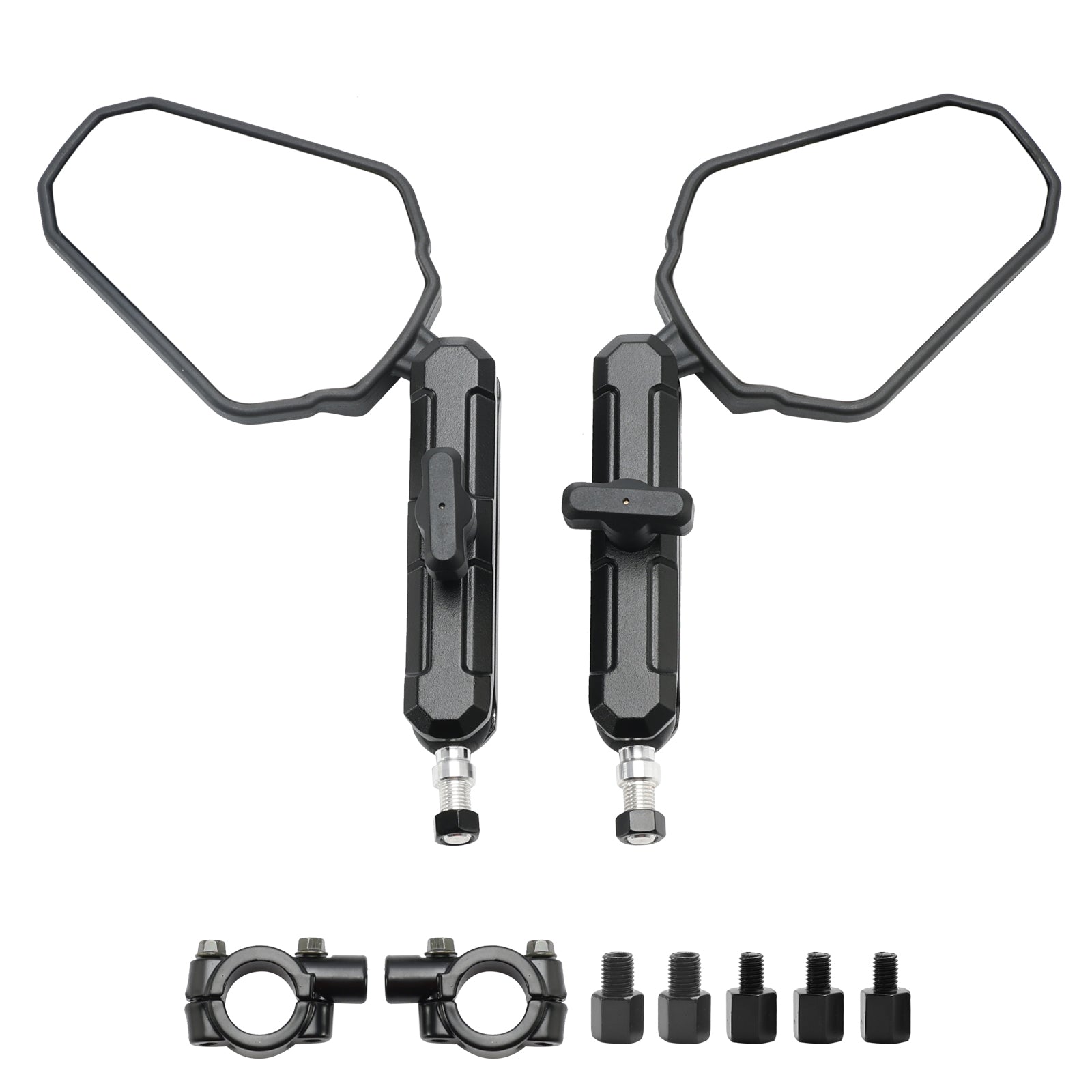 Long Arm Mirror Set For BMW C400GT / F900R / G310GS / HP2 Megamoto / A