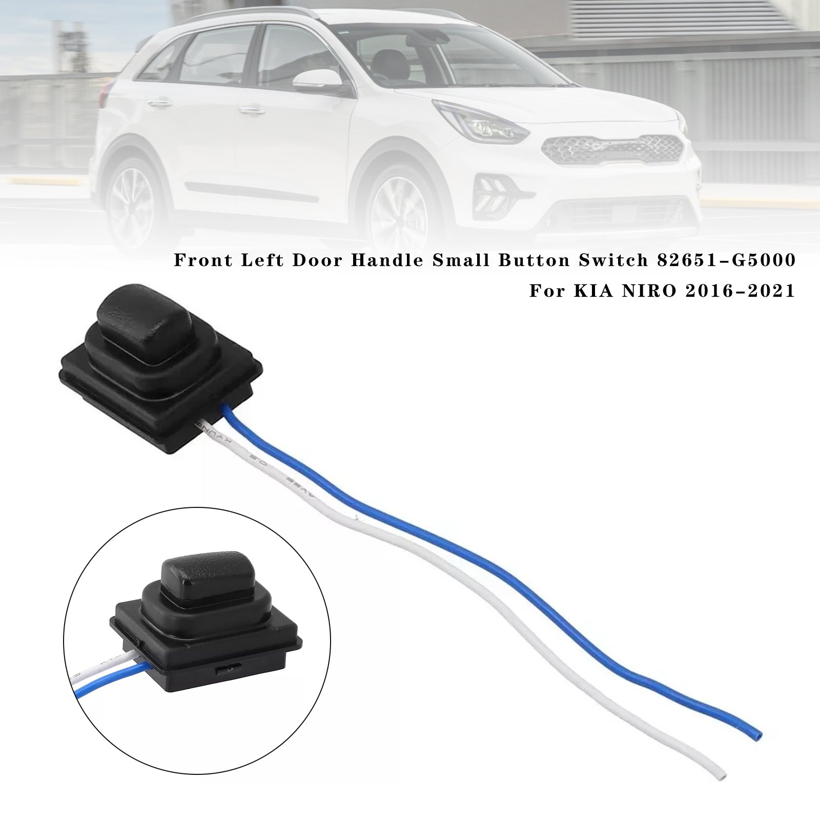Front Left Door Handle Small Button Switch 82651-G5000 For KIA NIRO 20
