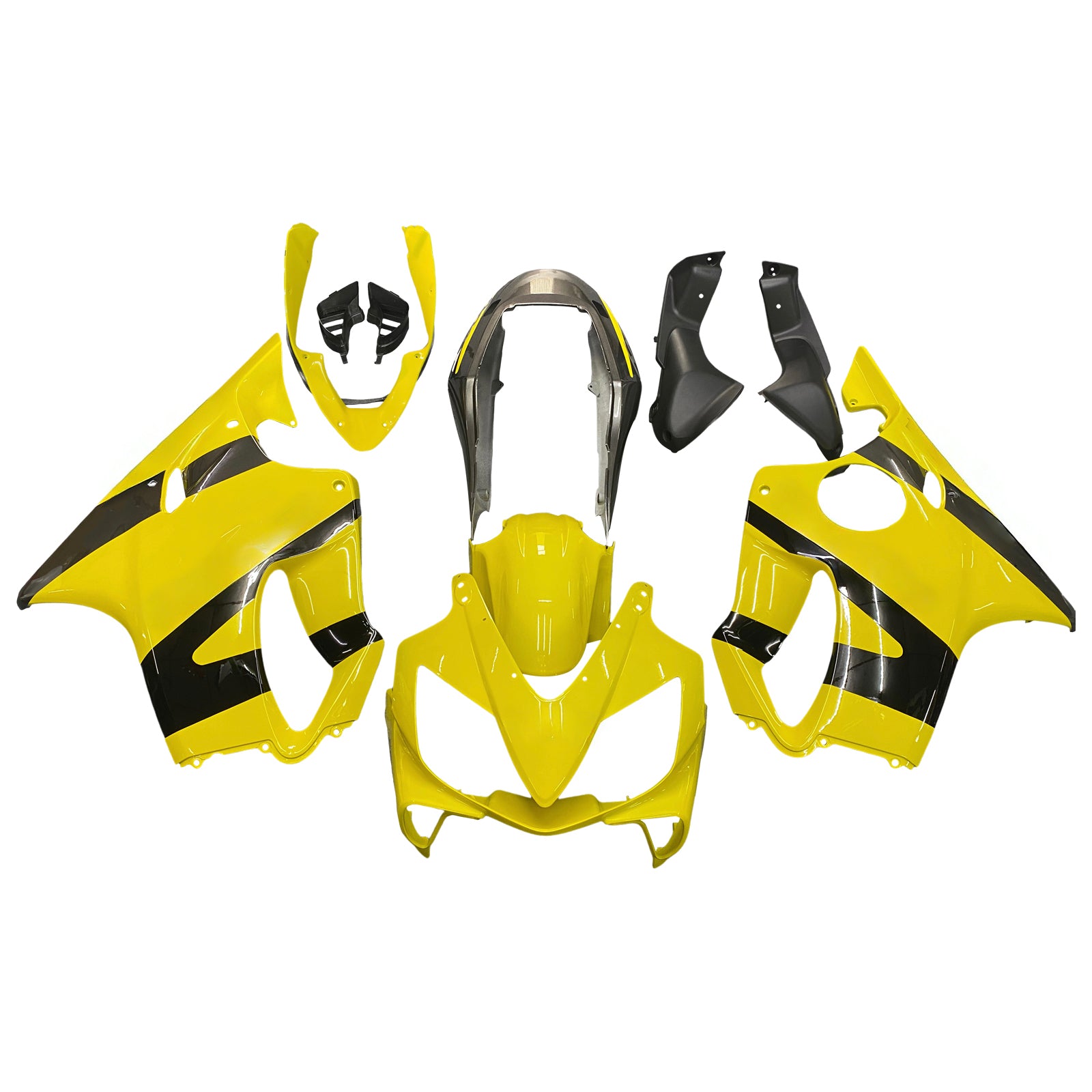 Fairings Honda CBR 600 F4i Yellow & Black CBR (2004-2007)