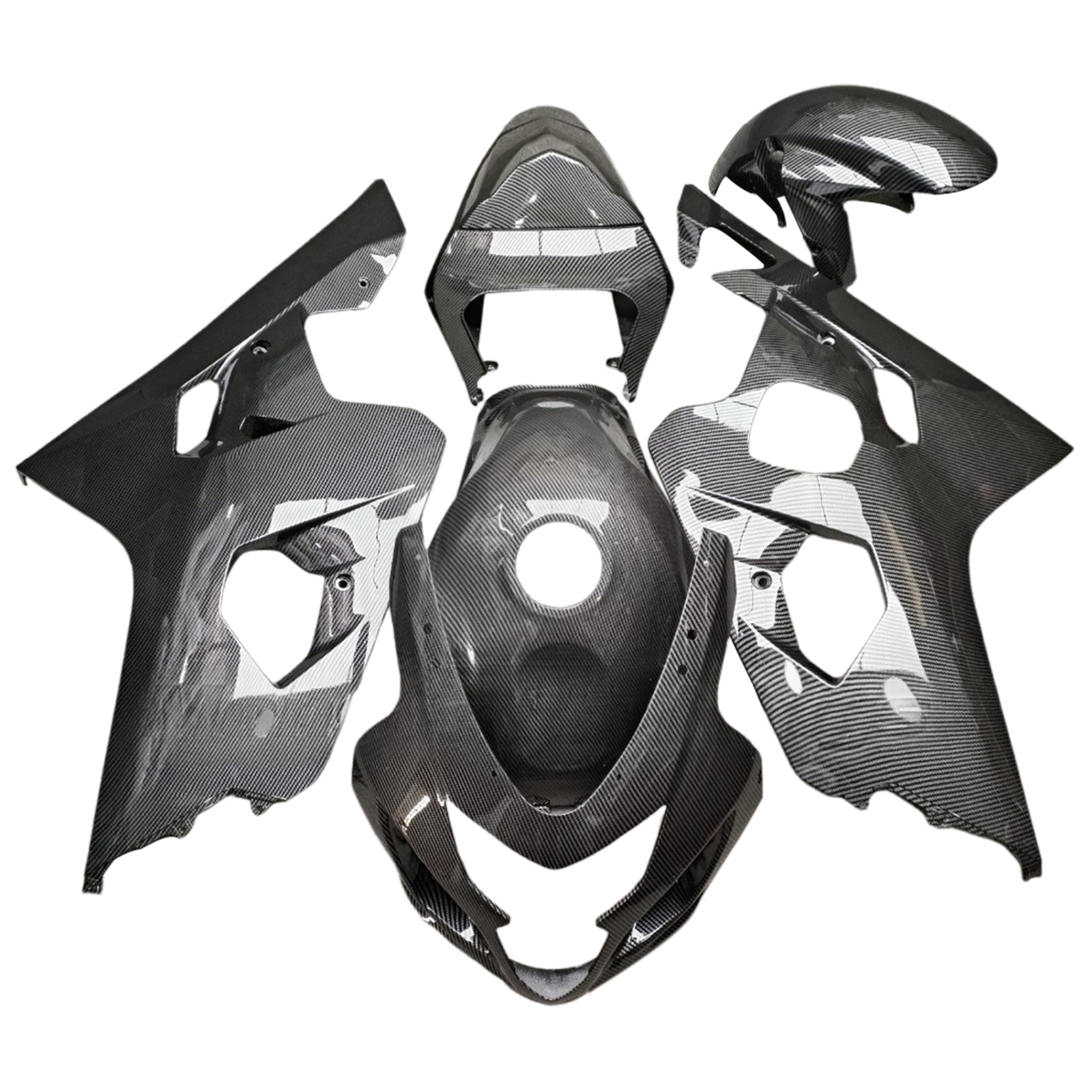 Amotopart Suzuki GSXR 600/750 2004-2005 K4 Fairing Kit Bodywork Plasti