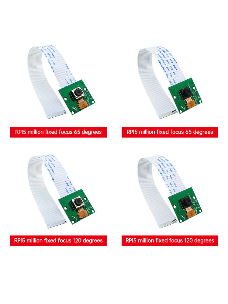 Raspberry Pi 4B Camera 5 Million OV5647 HD Camera Module Fixed Focus/A
