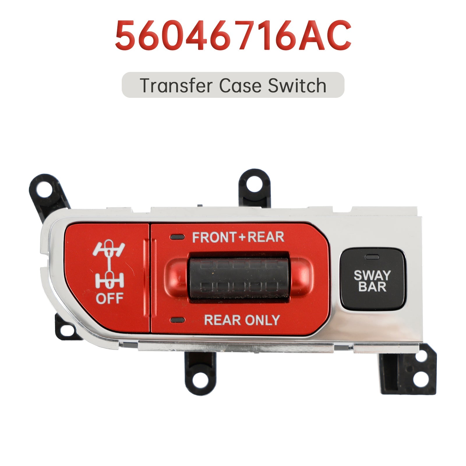 56046716AC Transfer Case Switch for Jeep Wrangler JL Off Road 2018-202
