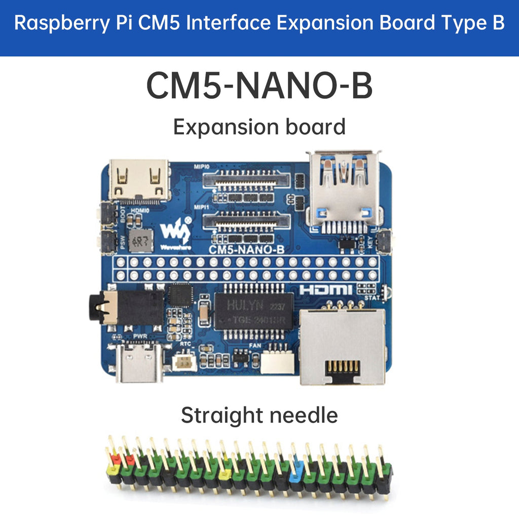Raspberry CM5 Compute Module IO Baseboard 5 Expansion Board NANO Type
