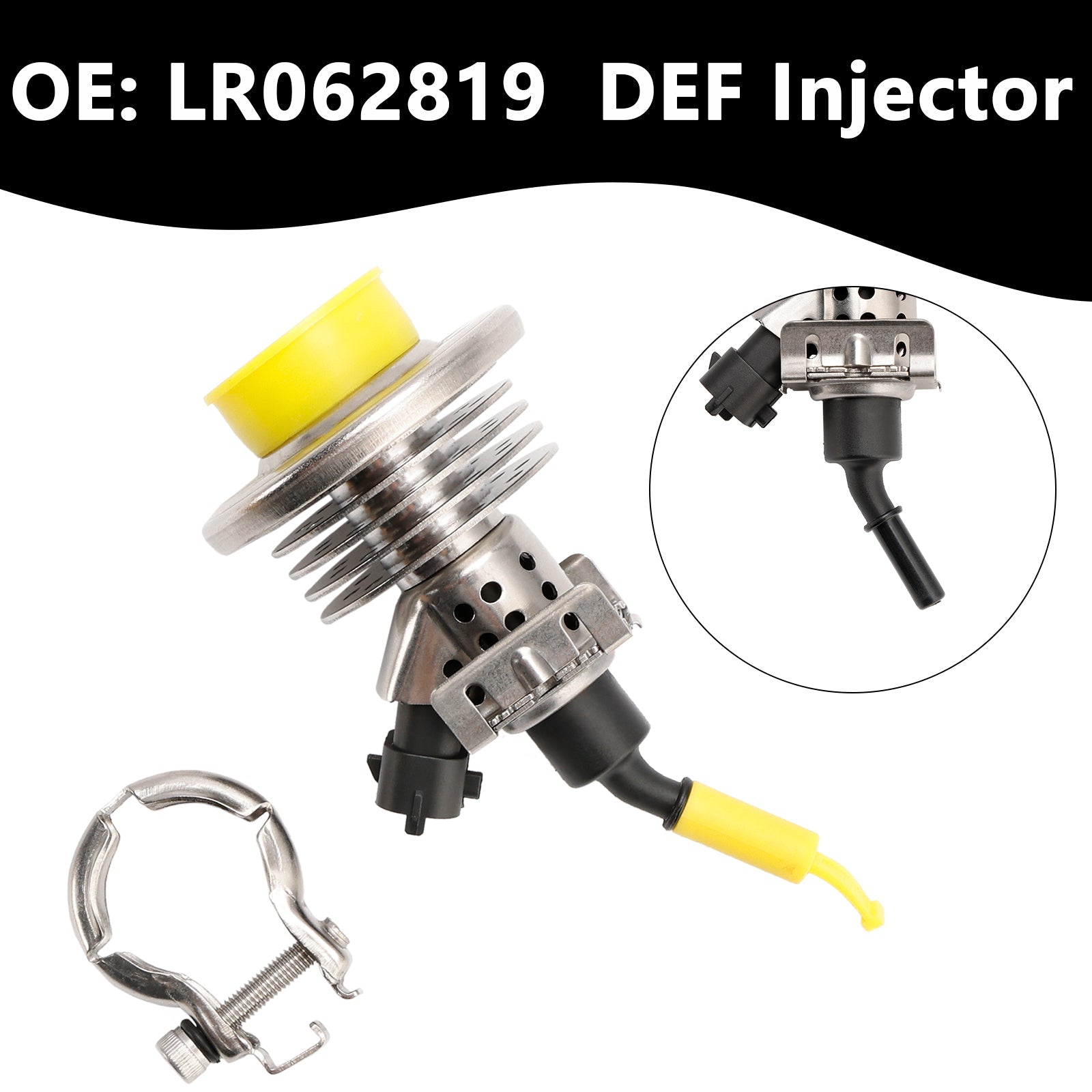 Diesel Emissions Fluid (DEF) Injector Module for Land Range LR062819 L