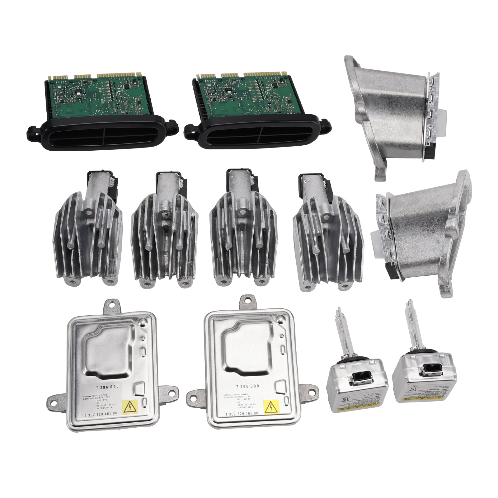 12PCS Left+Right Power Module LED Headlight AHL For BMW 5 Series F10 F