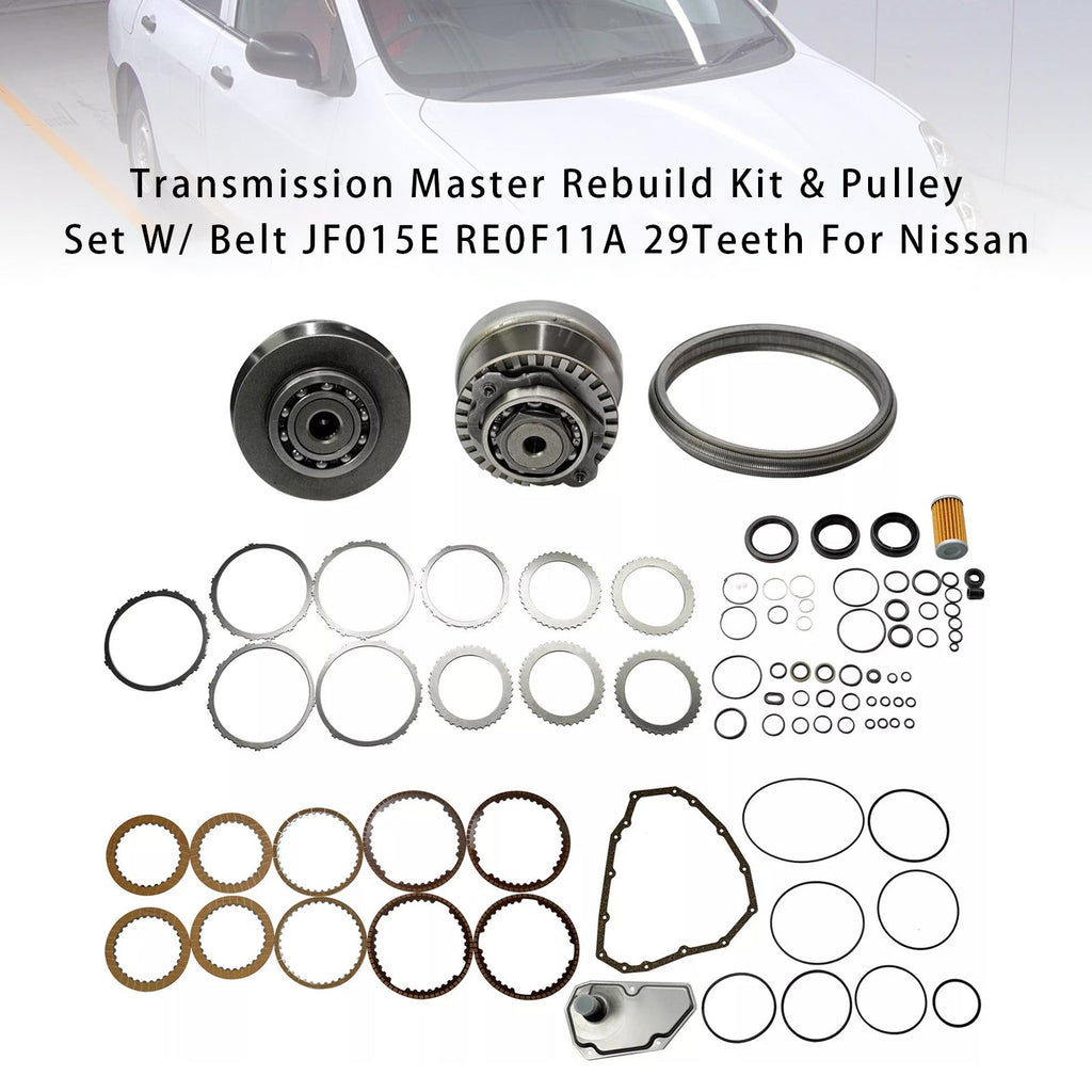 2013-2015 MITSUBISHI RVR L4 1.8L Transmission Master Rebuild Kit & Pul