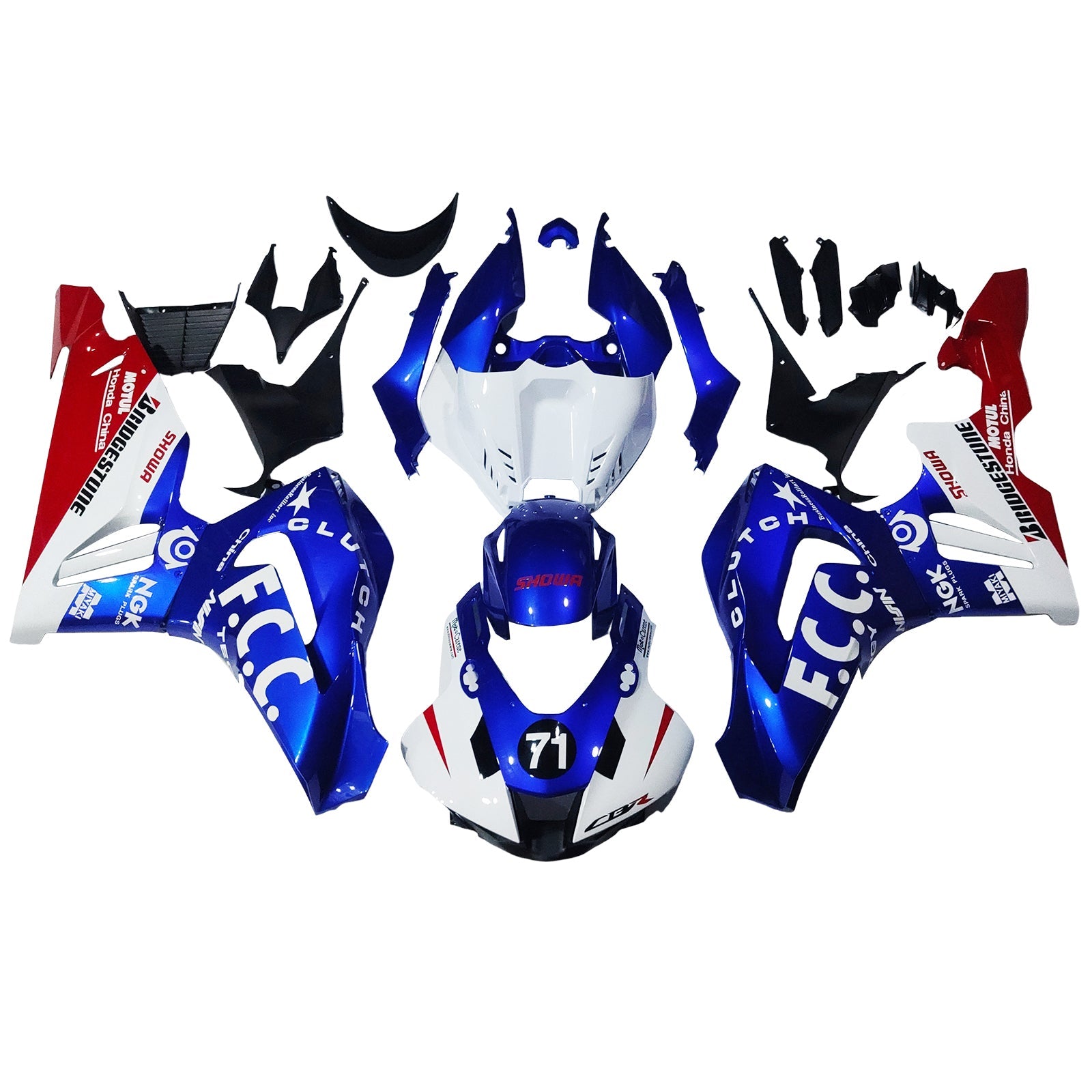 Injection Fairing Kit Bodywork Plastic ABS For Honda CBR1000RR-R 2020-