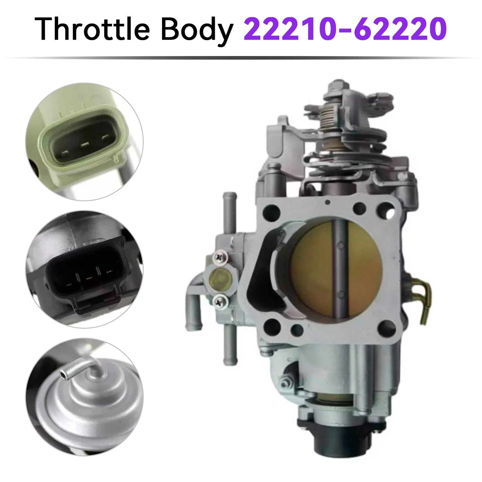 Throttle Body 22210-62220 For Toyota 4Runner T100 Tundra 3.4L 1996-200
