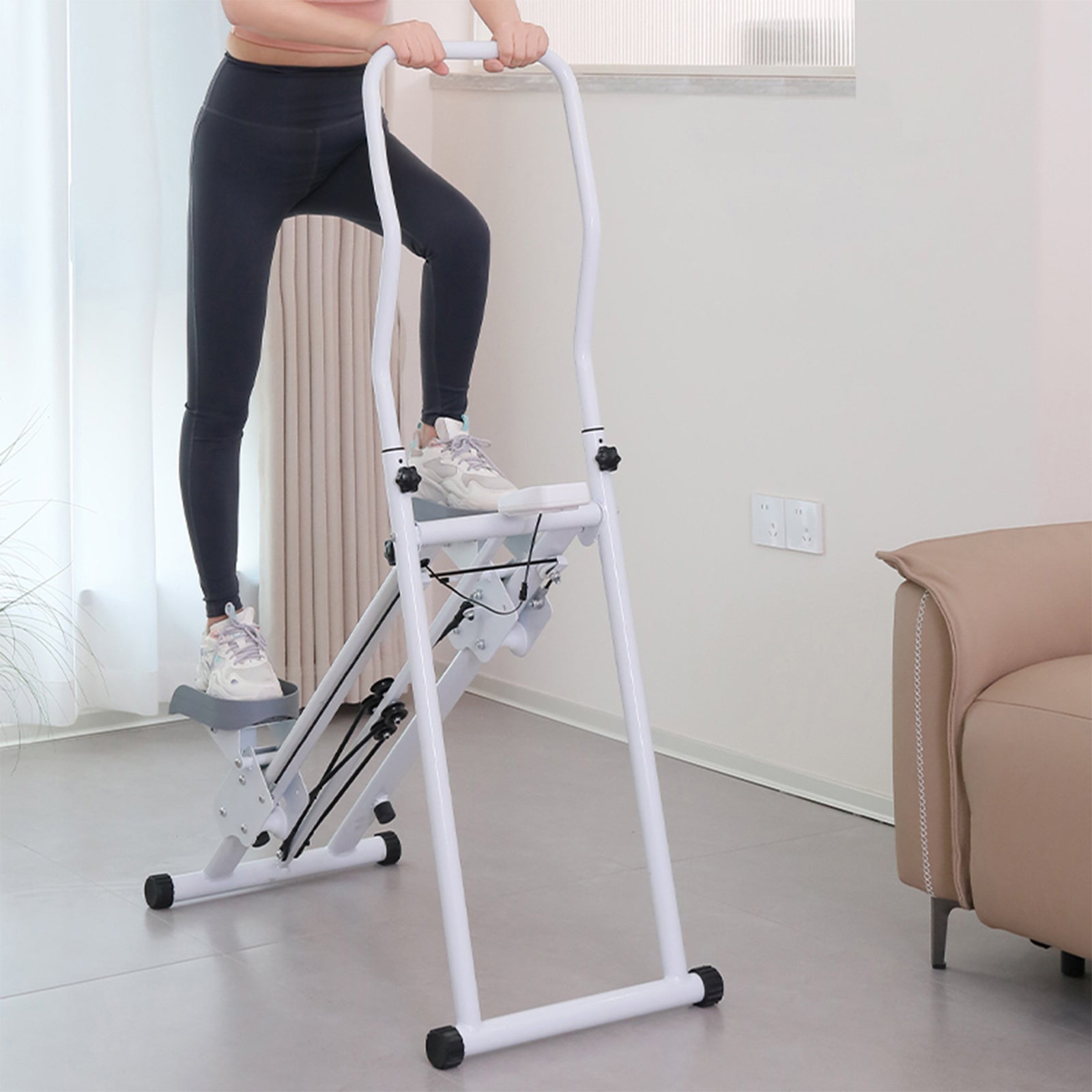 Vertical Climber Stair Stepper Machine For Home Gym Exercise Climbing