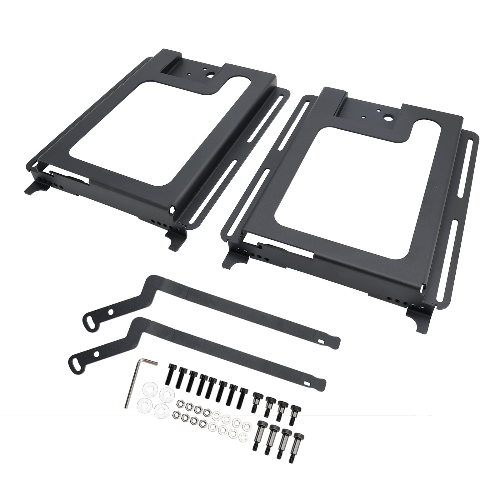 Polaris RZR XP Turbo 2X Lower Recline Seat Bases Set