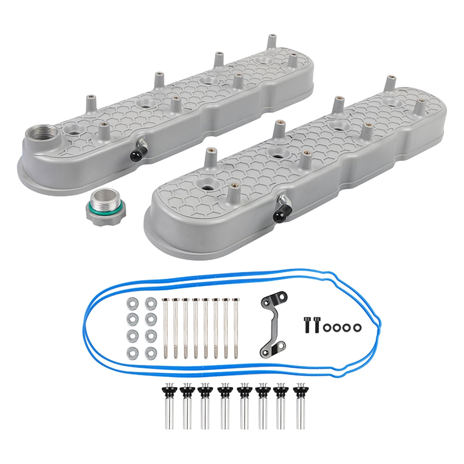 Valve Covers w/Coil Mounts For LS1/ LS2/ LS3/ LS6/ LS7 Similar Soils w