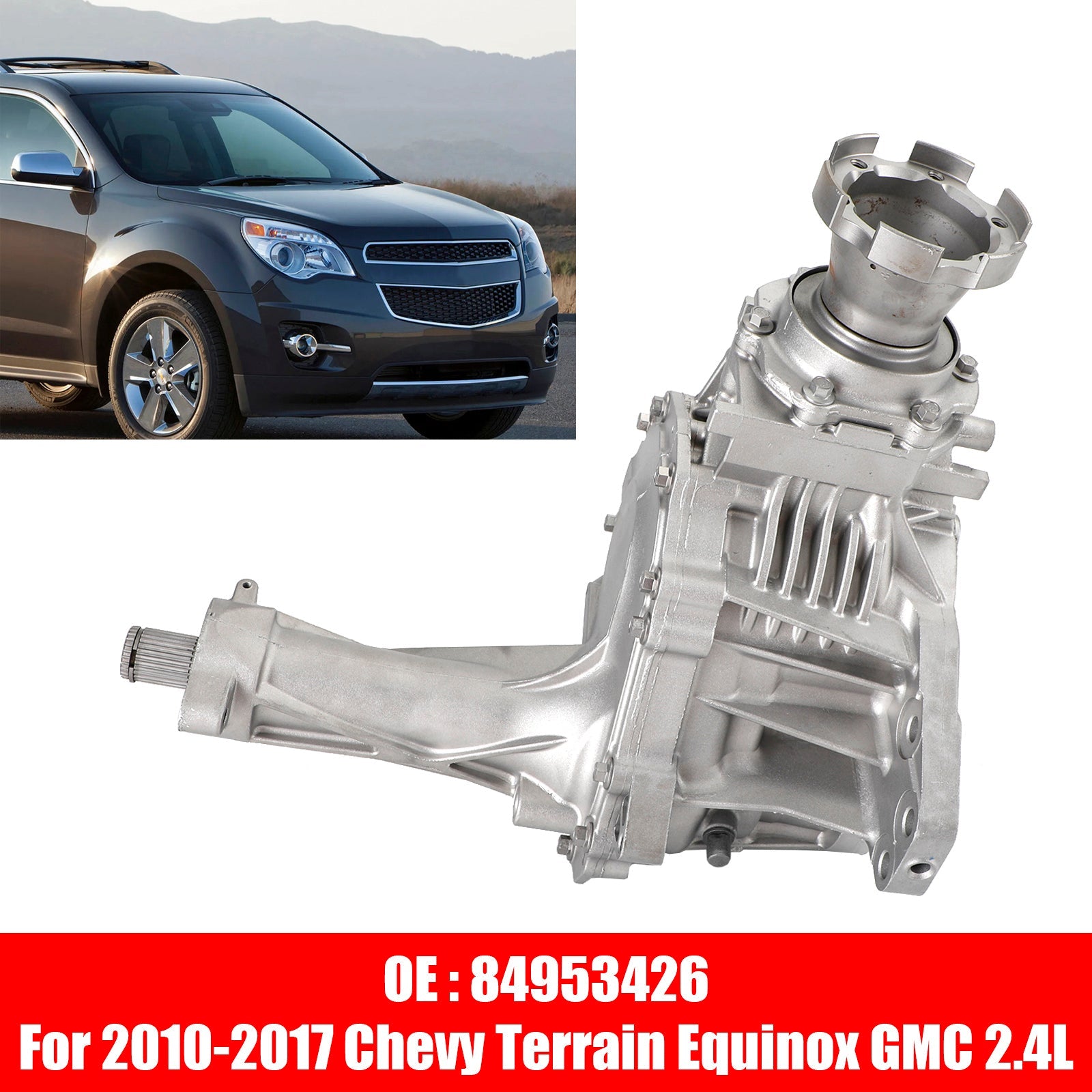 2010-2017 GMC Terrain w/ 2.4L Engine Transfer Case Assembly 23247709 2