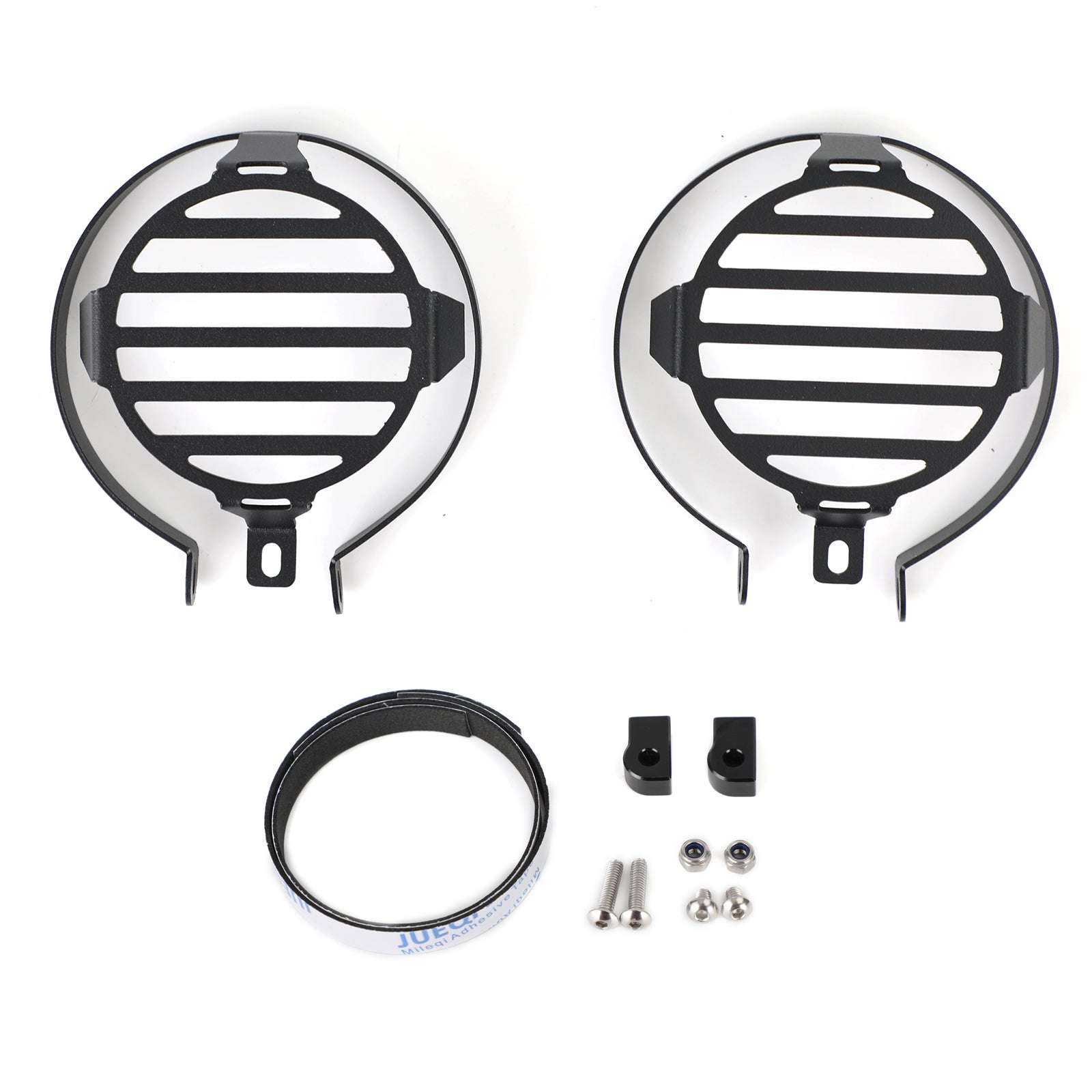 Led Cover Spot Light Guard Protector Grill Black For Cfmoto 800 Mt 202