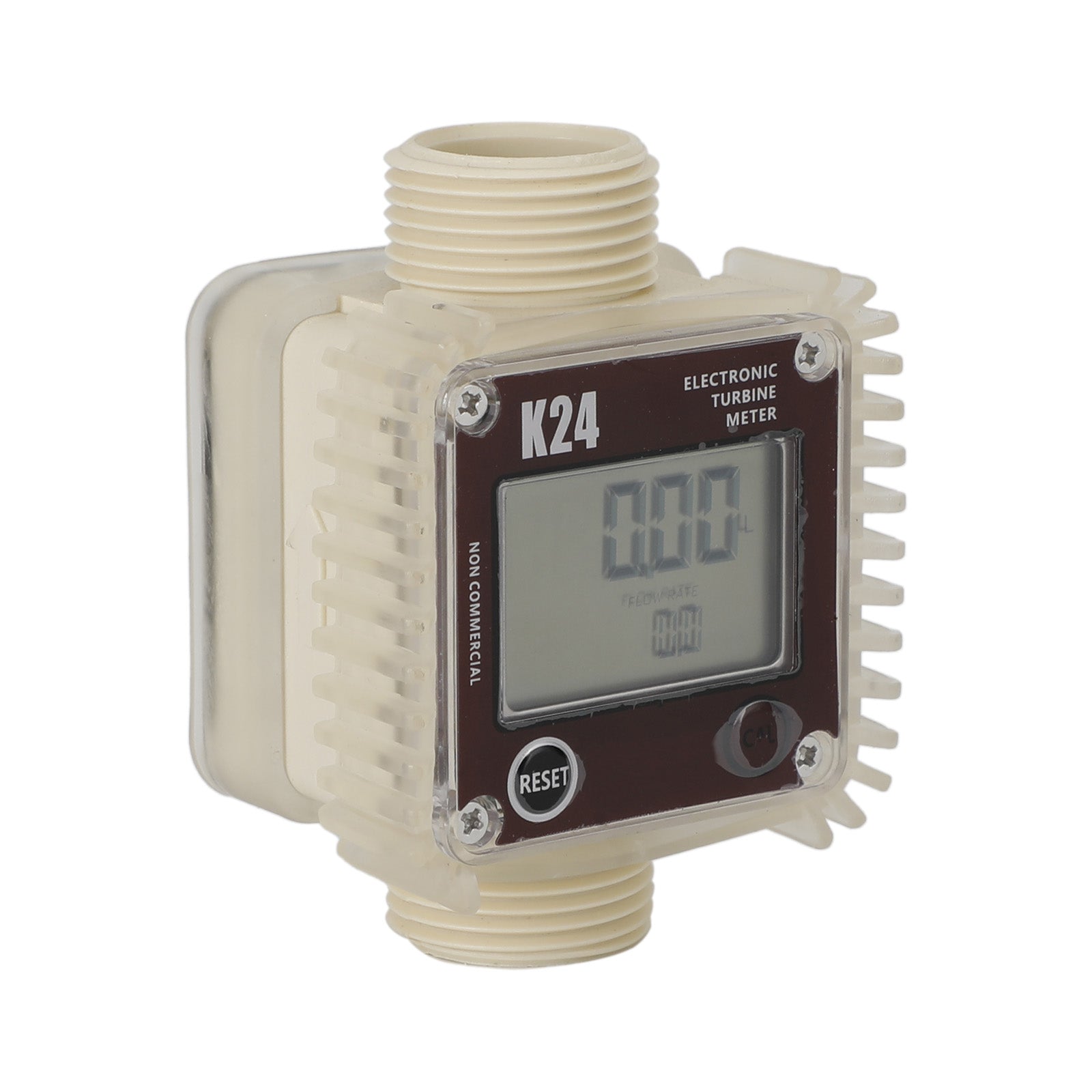 K24 Turbine Digital Diesel Oil Fuel Flow Meter Tester For Chemicals Li