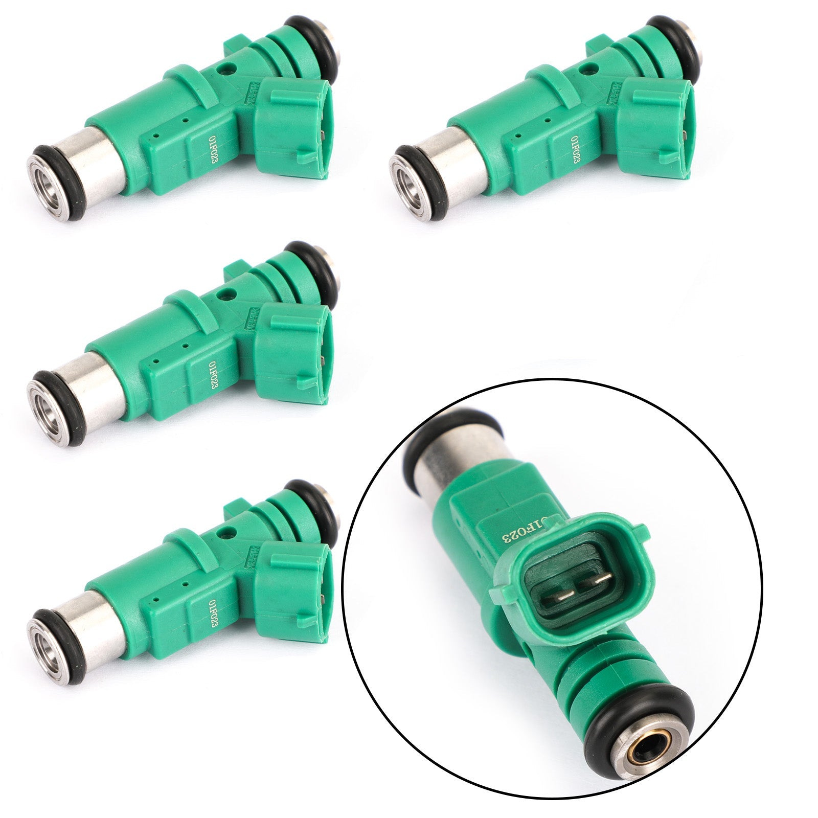 4pcs Fuel Injector 01F023 Fit Peugeot 1007 206 207 Citroen C2 C3 Nemo 1 ...
