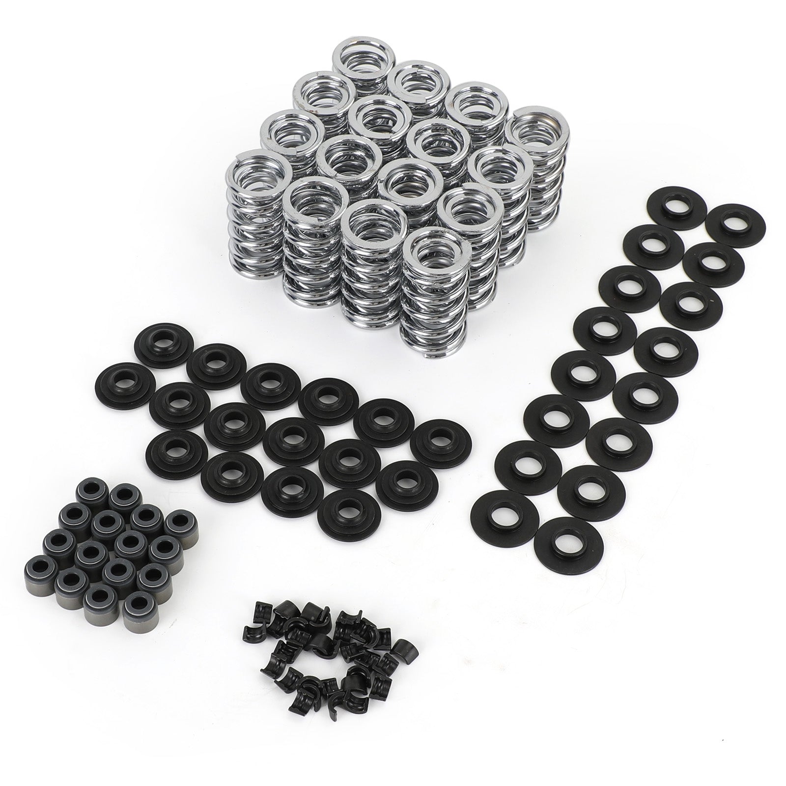 LS LS1 660" Dual Valve Spring Kit Steel Retainers For 4.8 5.3 6.0 LSX