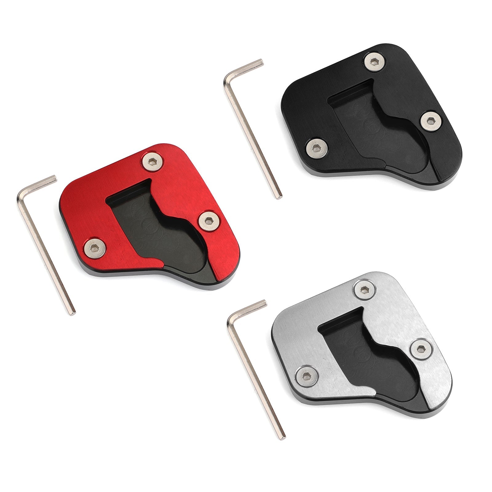 Kickstand Sidestand Enlarge Plate Pad for SUZUKI HAYABUSA GSXR 1300R ...