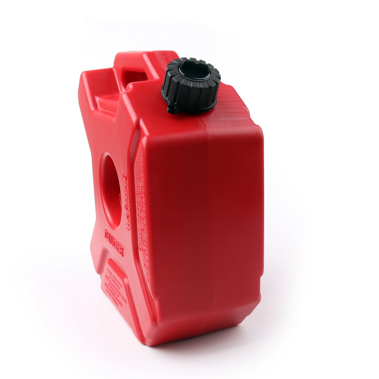 5L Plastic Jerry Cans Gas Diesel Fuel Tank w/ Lock SUV ATV Scooter Mot