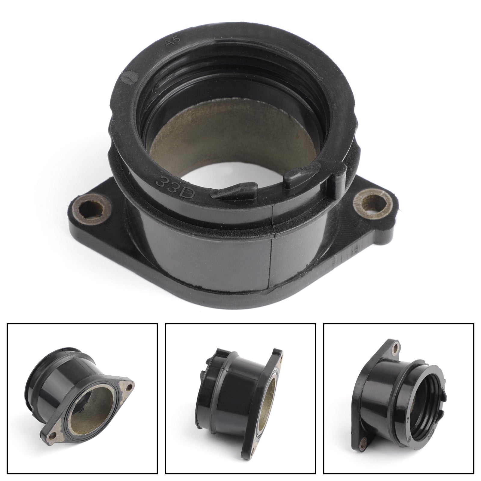 Rubber Throttle Body Intake Manifold Boot For Yamaha YZ450F 10-17 ...