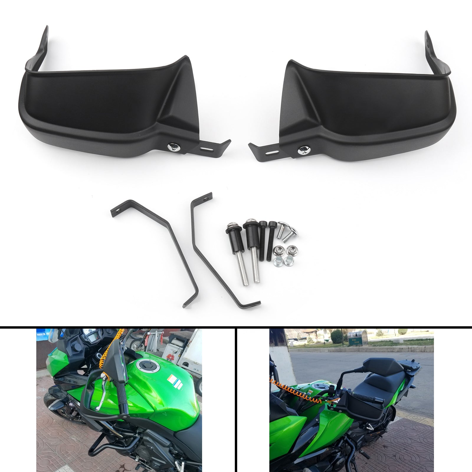 Hand Guard Shells Protector Kit For Kawasaki Z900 2017 Versys 650 ...