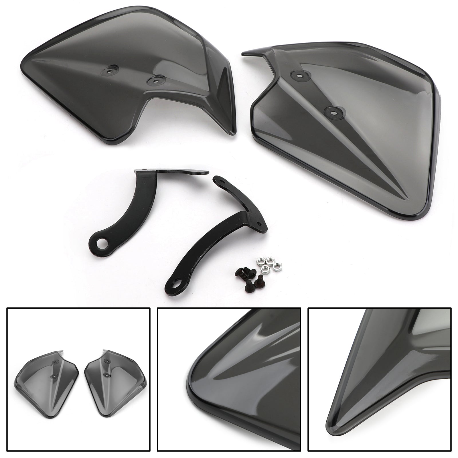 ABS Universal Motorcycle Hand Guard Wind Deflector Motocross Handguard ...