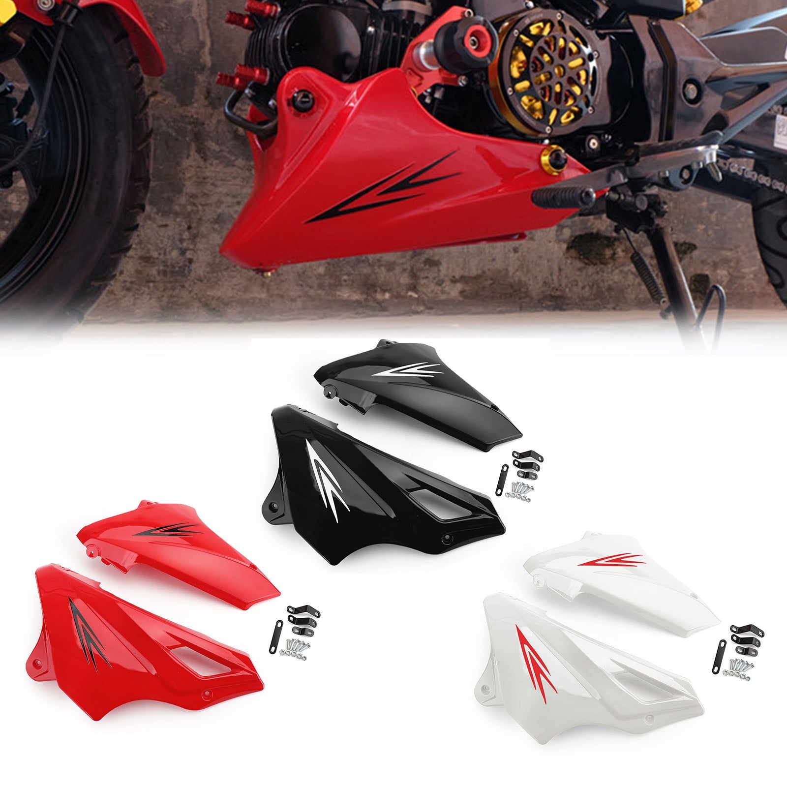 Motorcycle Engine Protector Guard For Honda MSX125SF 16-17 MSX125 13-16